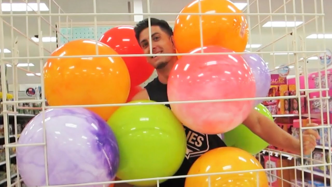 STUCK IN BIG BALLS - YouTube