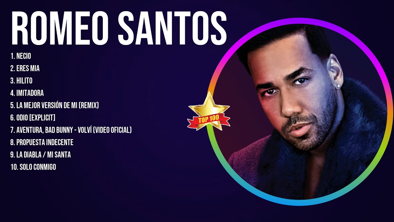 Romeo Santos Best Latin Songs Playlist Ever ~ Romeo Santos Greatest ...