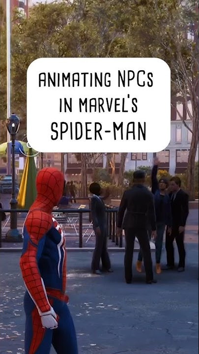 How Insomniac Games animated NPCs in Marvel’s Spider-Man - YouTube