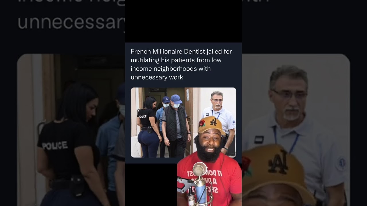 REACTION to a French MILLIONAIRE dentist JAILED for mutilating his low ...