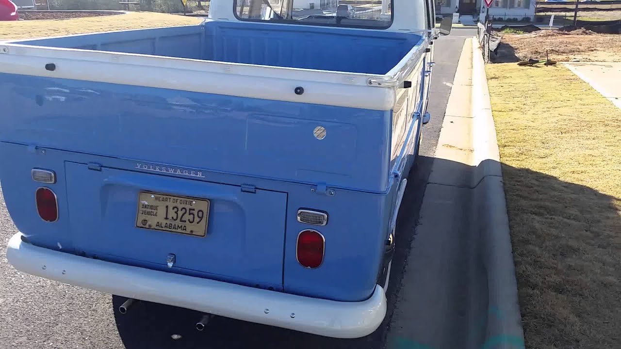 1968 Volkswagen Double Cab Type 26-16 - YouTube