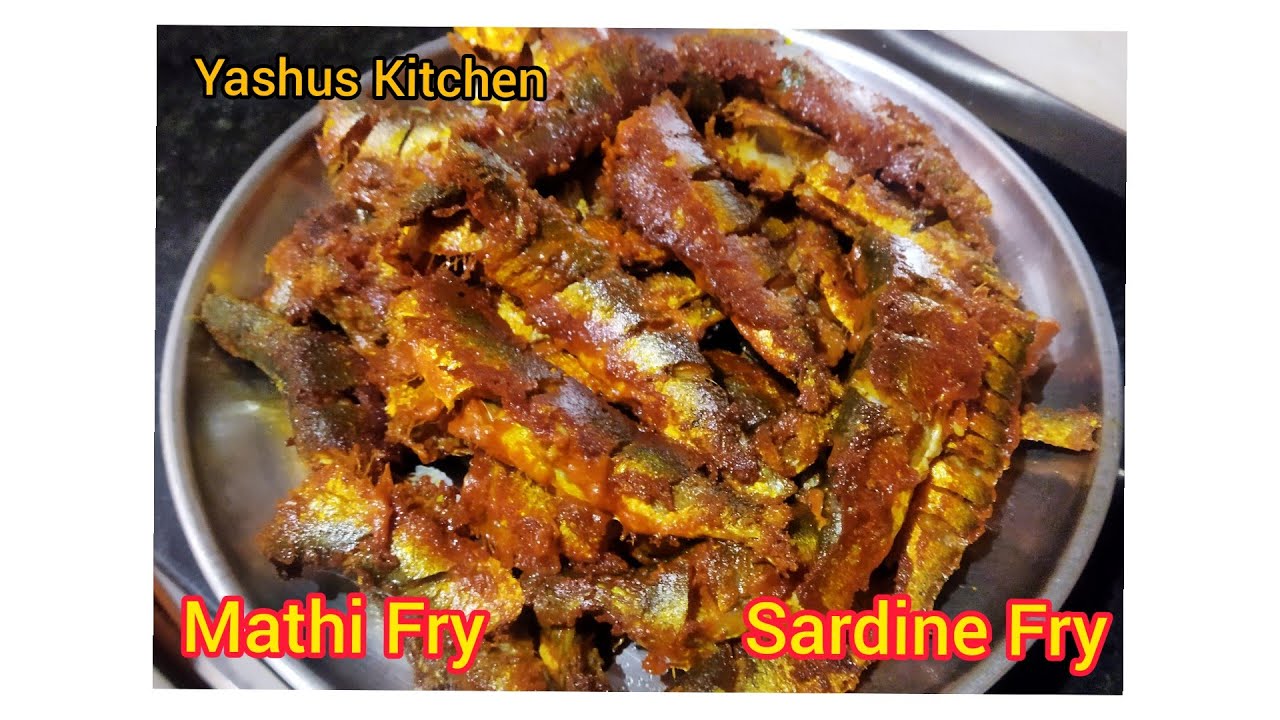 Mathi Fry | Sardine Fry | Bhutayi Fry | Yashus Kitchen - YouTube