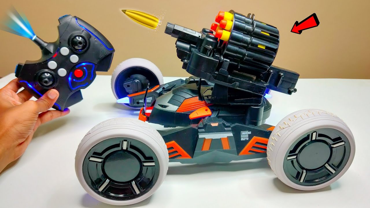 RC Unique Powerful Spider Robot Car Unboxing & Testing - Chatpat toy tv ...