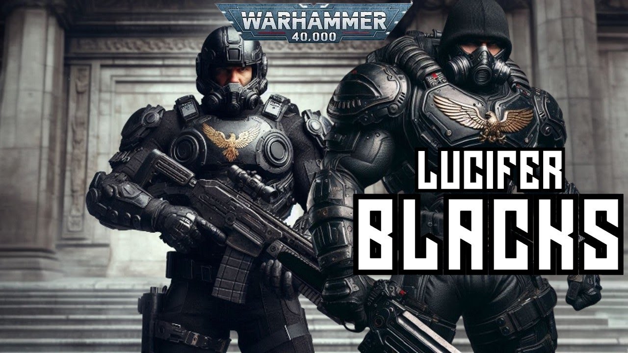 Legendary Guardians of The Throne World, The Lucifer Blacks | Warhammer ...