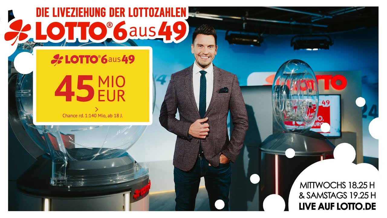 Ziehung der Lottozahlen vom 01.04.2023 - YouTube