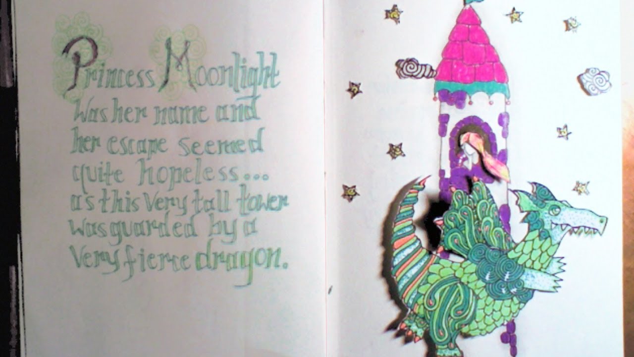 Princess Moonlight and the Legendary Pen -- Cute Fairy Tale - YouTube