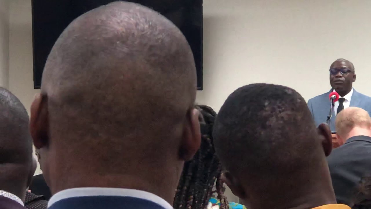 Le discours de David Mbimbi - YouTube