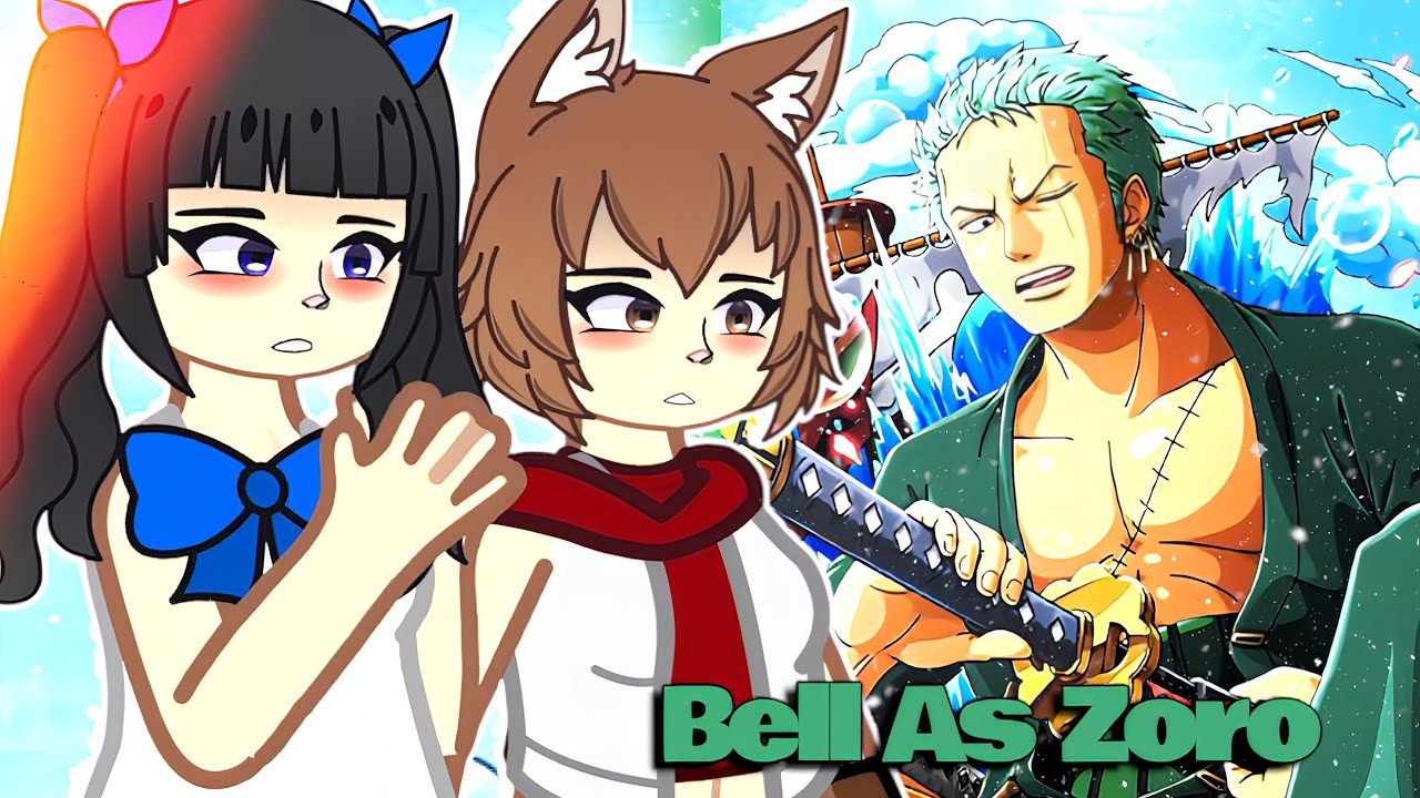 Danmachi React to Bell As Zoro || One piece || Gacha React || Gacha ...