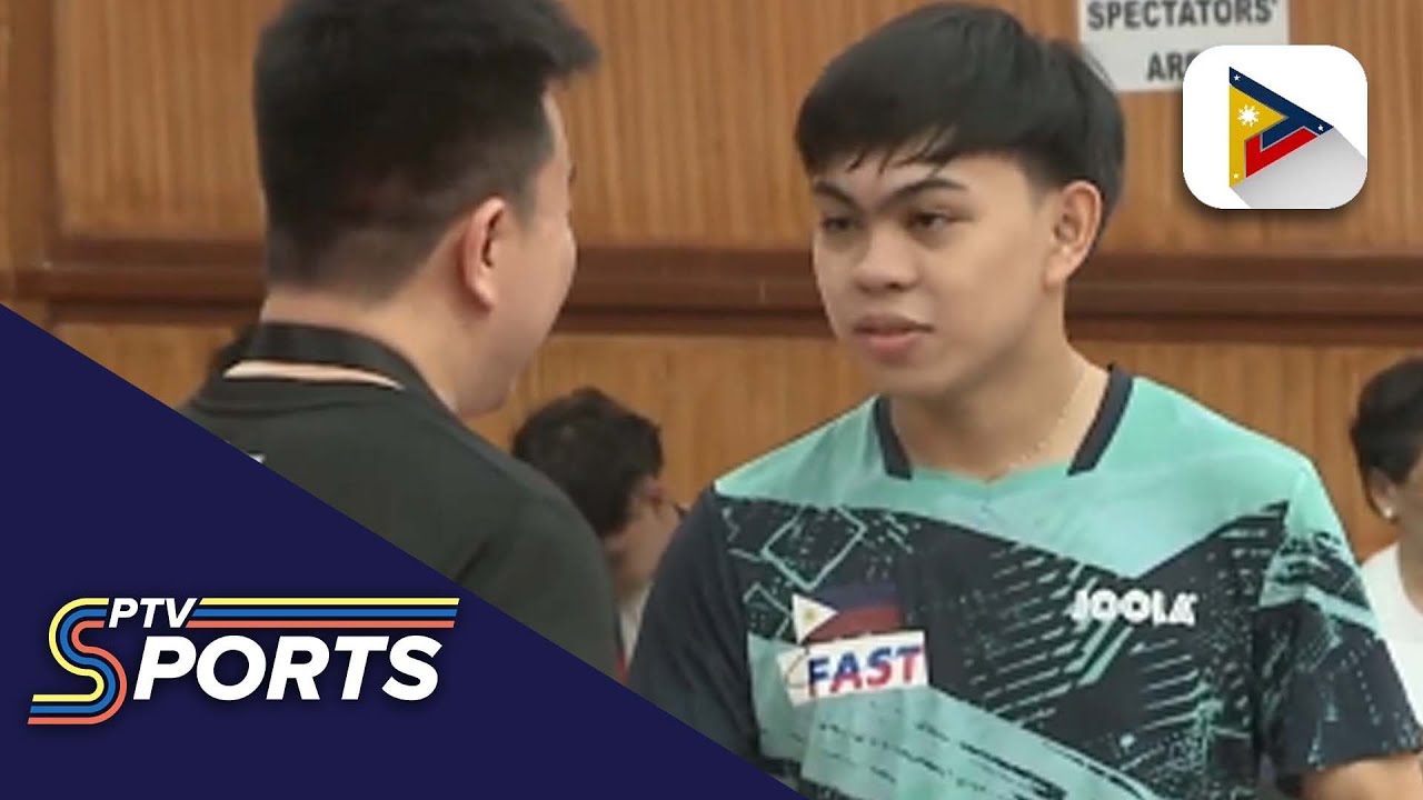 Jebb Jerwin Datahan, nangunguna sa table tennis team ng NCR - YouTube