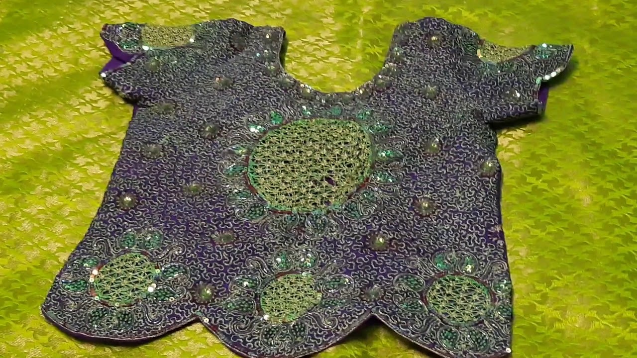 Part..1...Different pattern of Aari work.. - YouTube