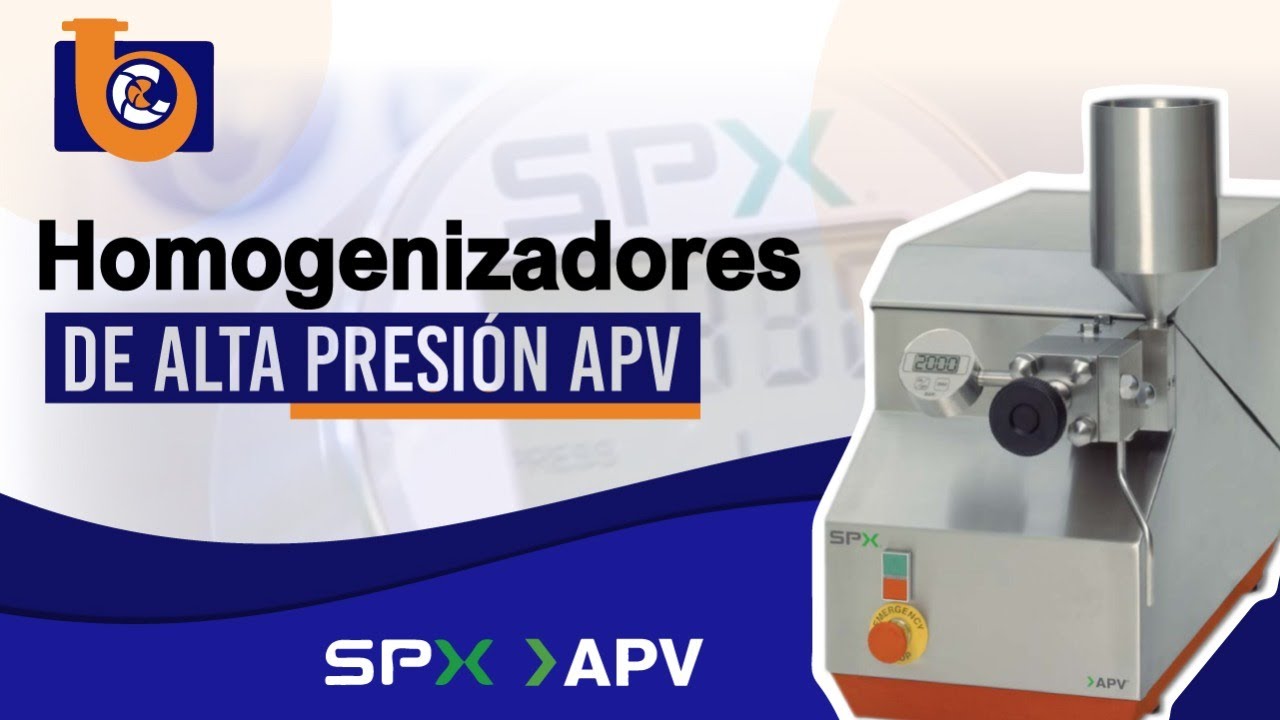 Homogenizadores de alta presión APV-1000/APV-2000 - SPX FLOW en Ecuador ...