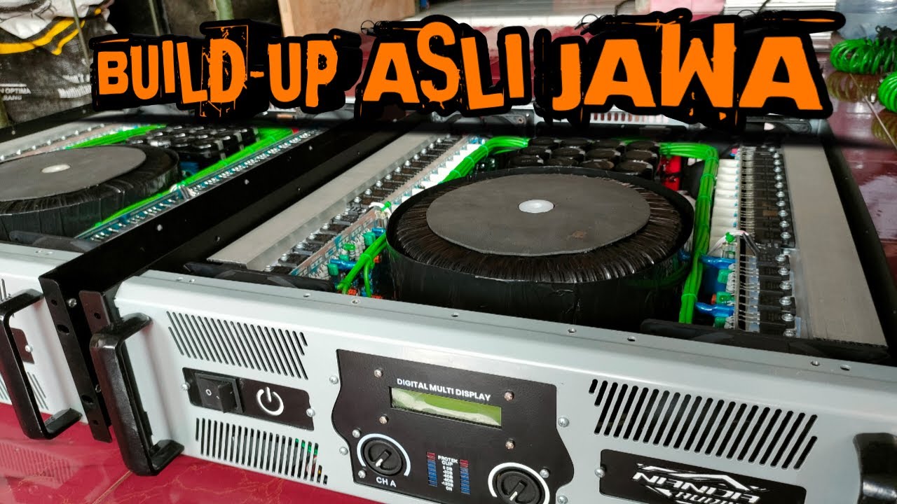 BUILD-UP atau RAKITAN . ??? Spek balap siap tampil di ajang sound horeg ...