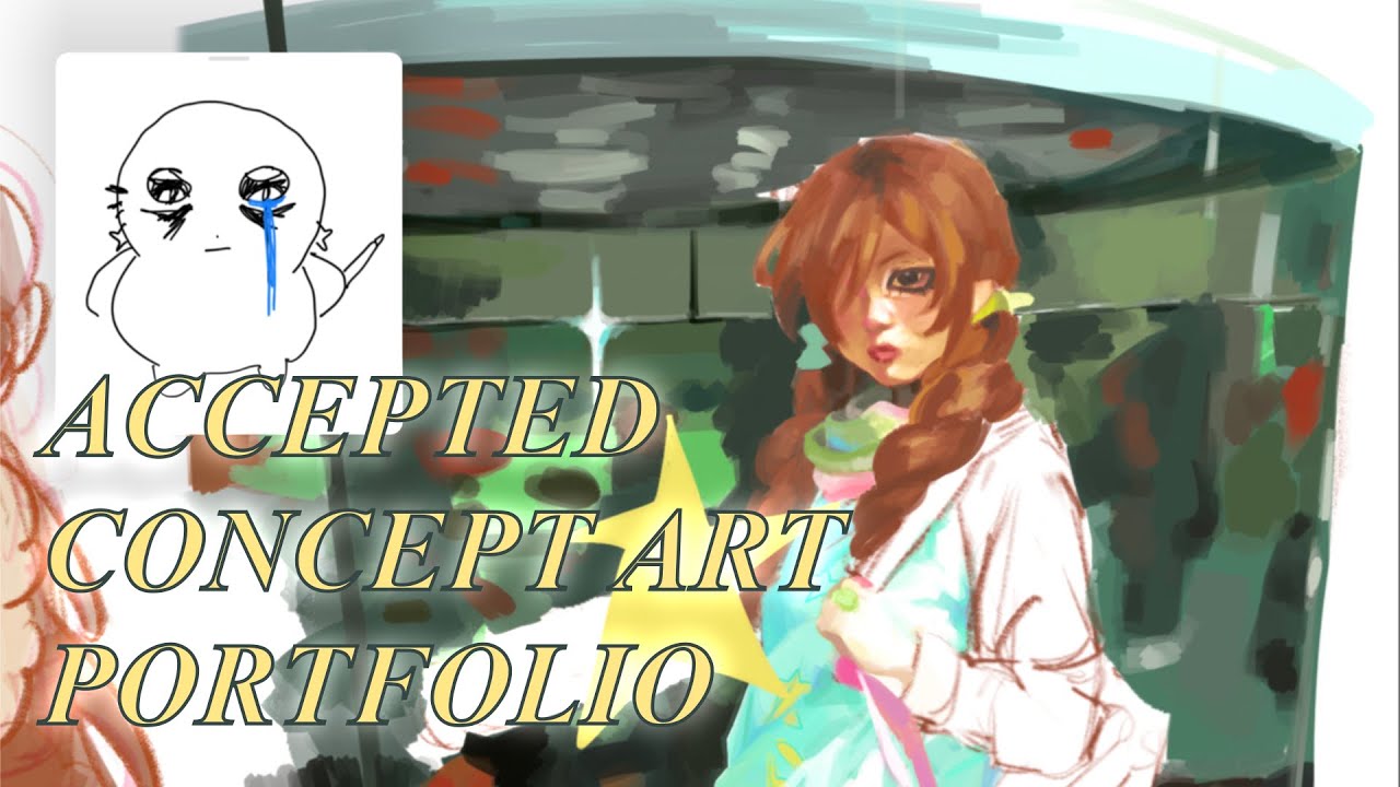 [ACCEPTED] UK Games/Concept Art Portfolio (Hertfordshire, UAL, Escape Studios) - YouTube