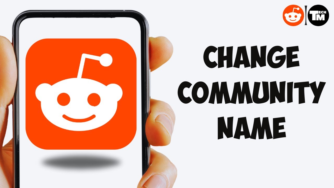 How To Change Reddit Community Name - YouTube