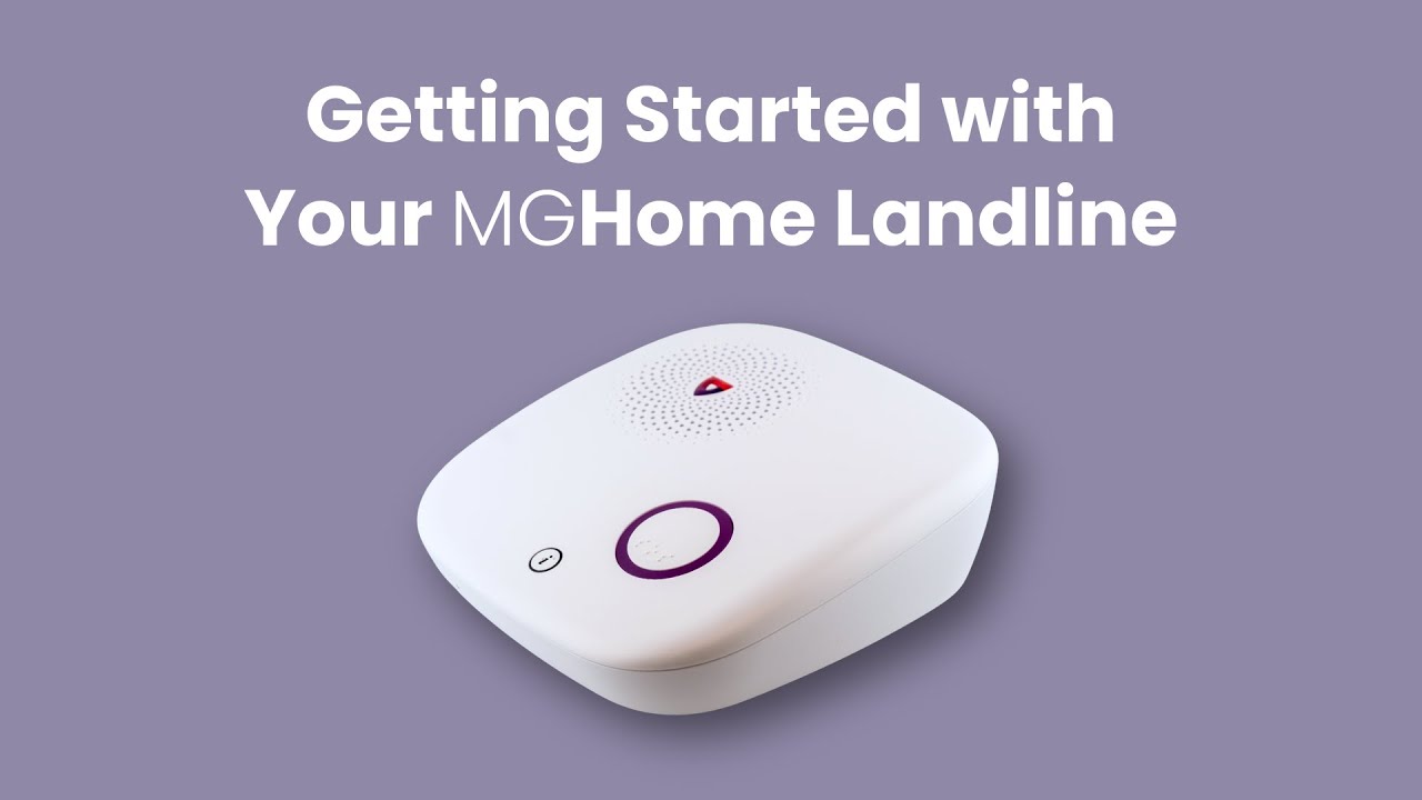 Getting Started with Your MGHome Landline - YouTube
