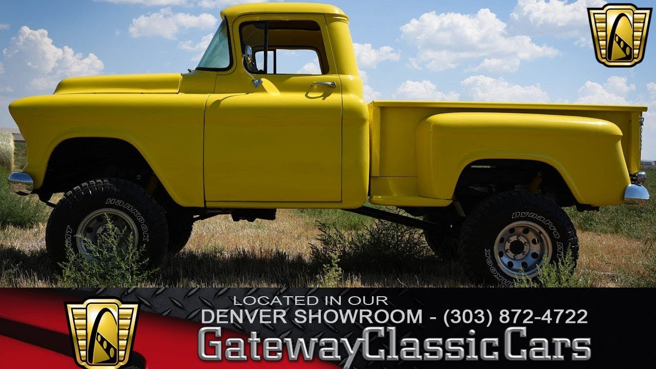 1955 Chevrolet Stepside Now Featured In Our Denver Showroom #111-DEN ...