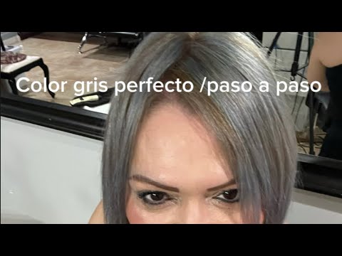 Color gris perfecto /paso a paso - YouTube