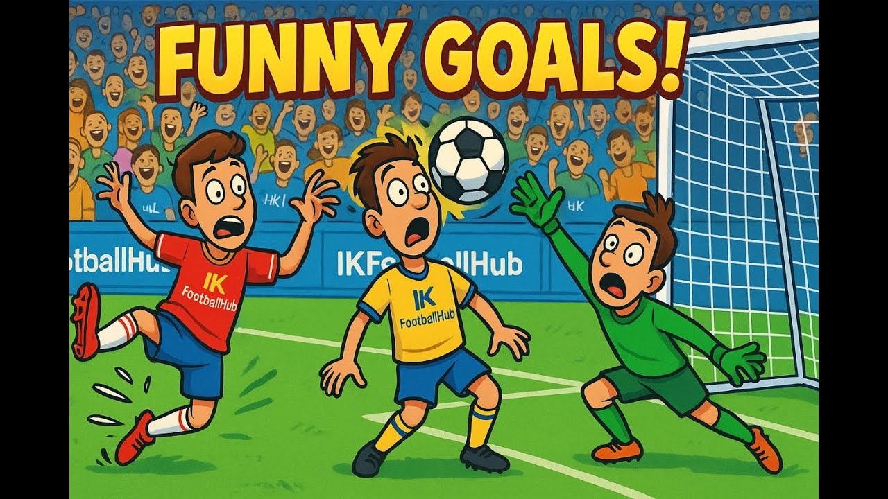 100% Funny Moments in Football, Funny Goals in Football - YouTube