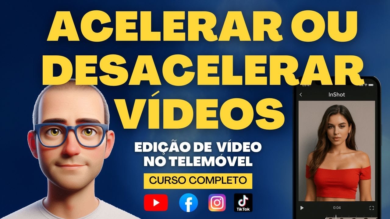 Como Acelerar ou Desacelerar Vídeos | Edição de Vídeo com o Telemóvel ...