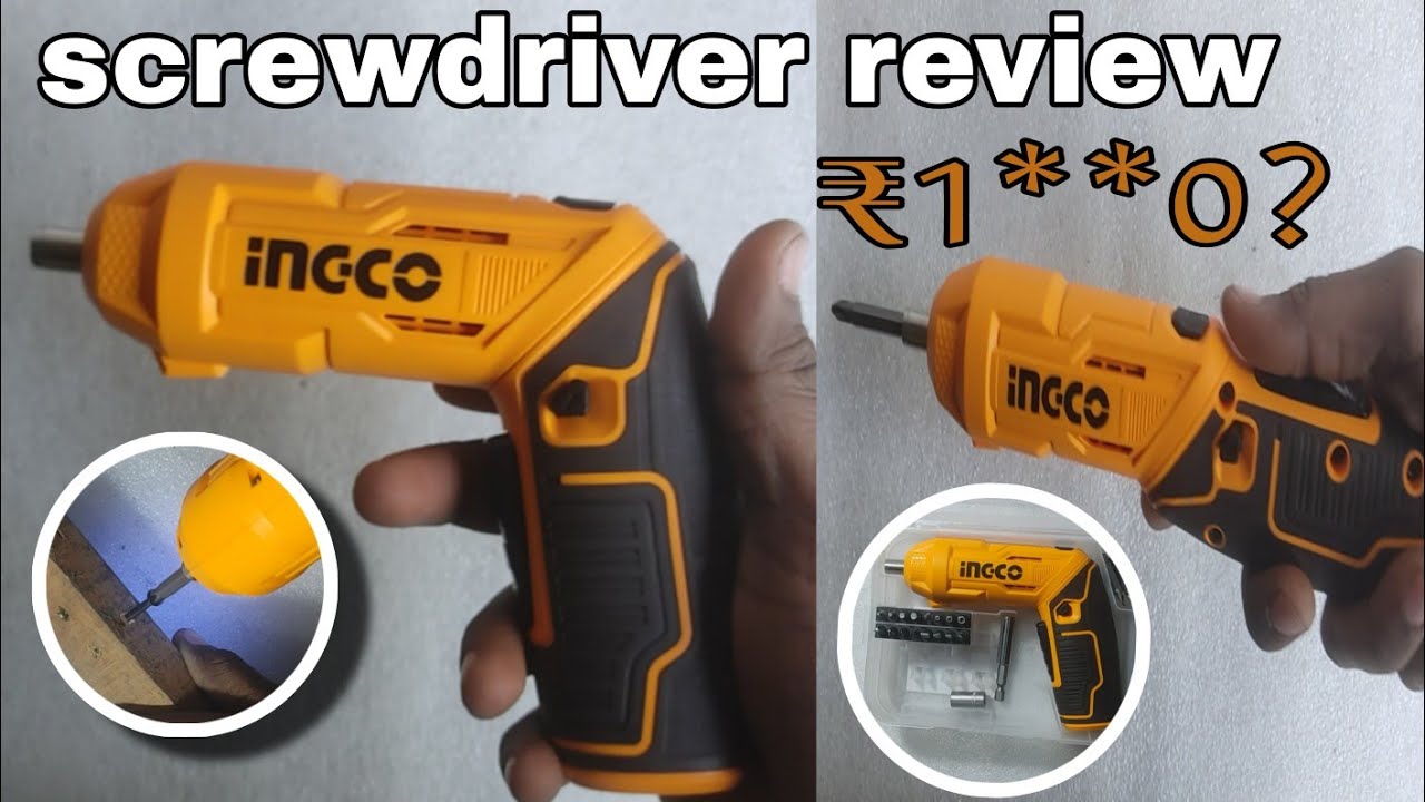 ingco electric screwdriver review | best electric screwdriver ...
