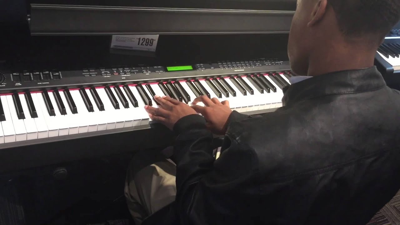 Derrick Silas, Jr - Playing the "Keys" - YouTube
