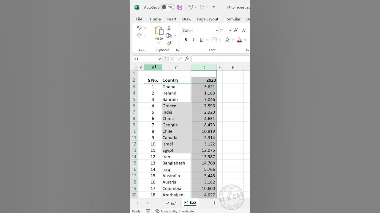 Shortcut To Repeat The Last Action In Excel YouTube shortcut-to-repeat-the-last-action-in-excel-youtube