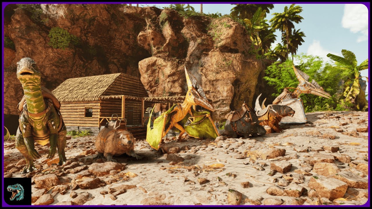 Getting The Utility Dino's [Ark Survival Ascended #4] - YouTube