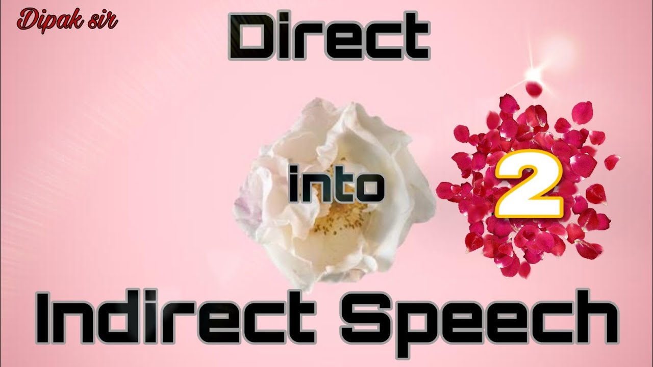 Indirect Speech Paragraph YouTube indirect-speech-paragraph-youtube