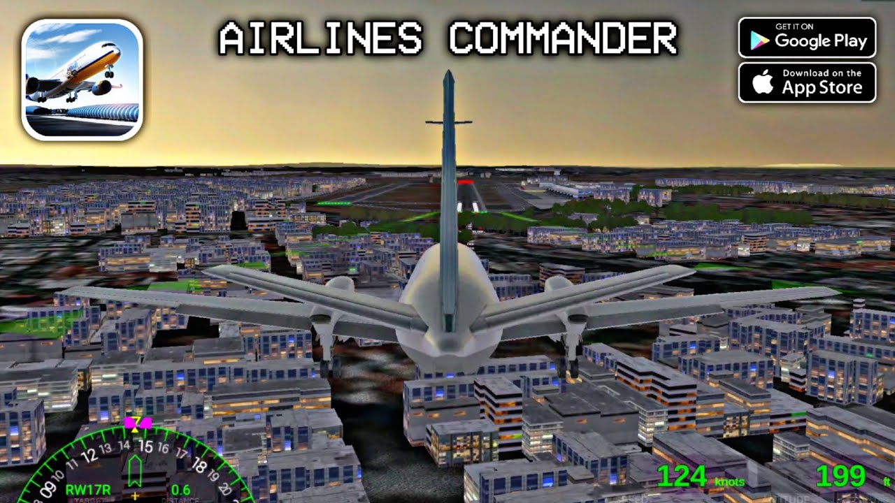 Airline Commander : Flight Game - Android Gameplay - YouTube