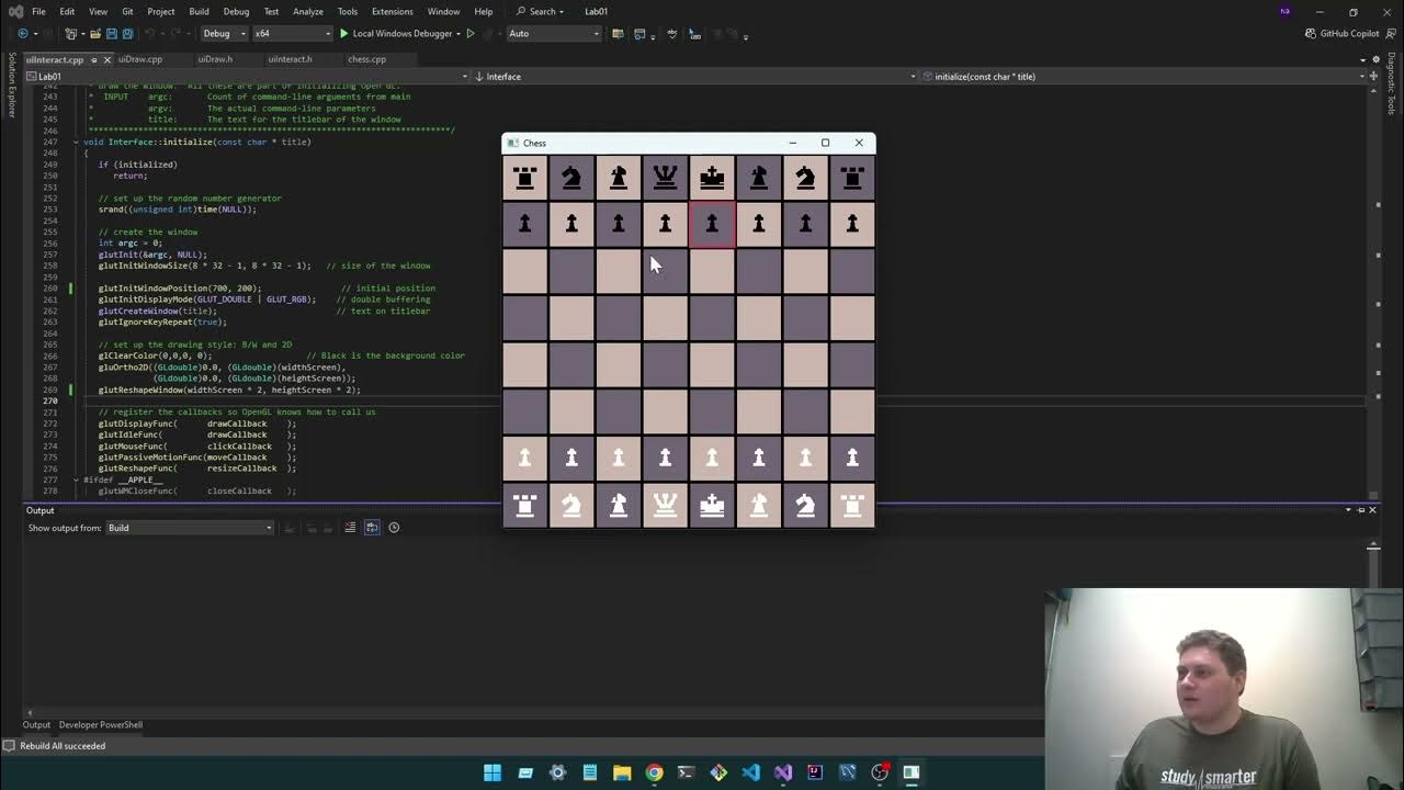 CSE 231 - Inheritance Design: Lab01 Chess Reverse Engineer - YouTube