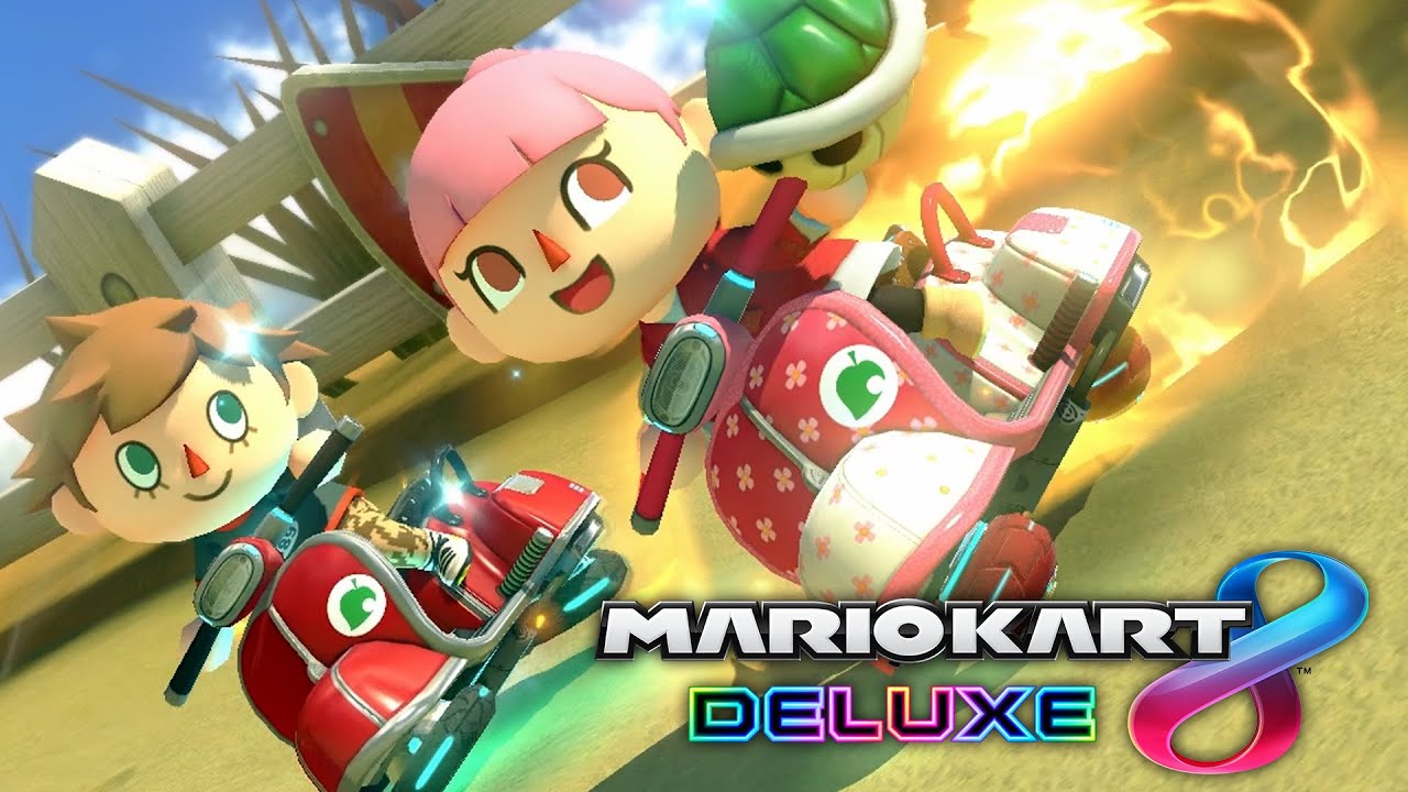 Mario Kart 8 Deluxe - VILLAGER BOY USING THE SAME MOPED?! - Grand Prix ...