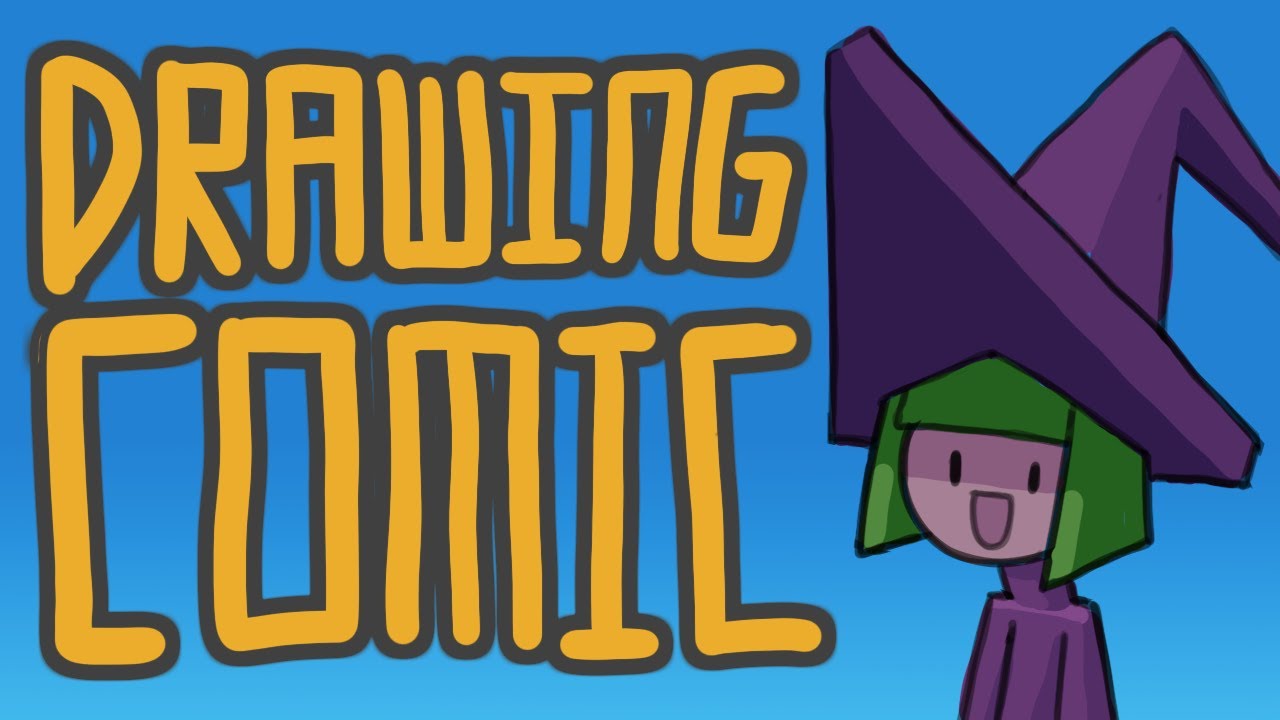 drawing my minecraft comic: "old nether" (will unmute to answer ...