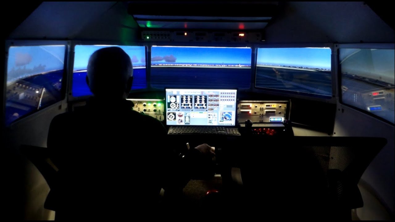 JRH Flight Sim - JFK Night Departure - Delta MD80 - YouTube