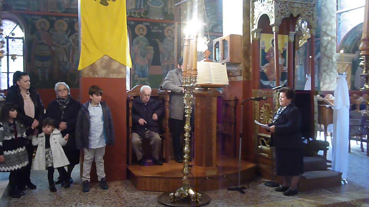 Σήμερα στην Αγία Παρασκευή Επταχωρίου - YouTube