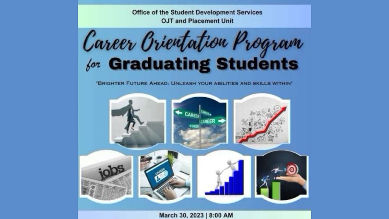 Career Orientation Program for Graduating Students || March 30, 2023 - YouTube