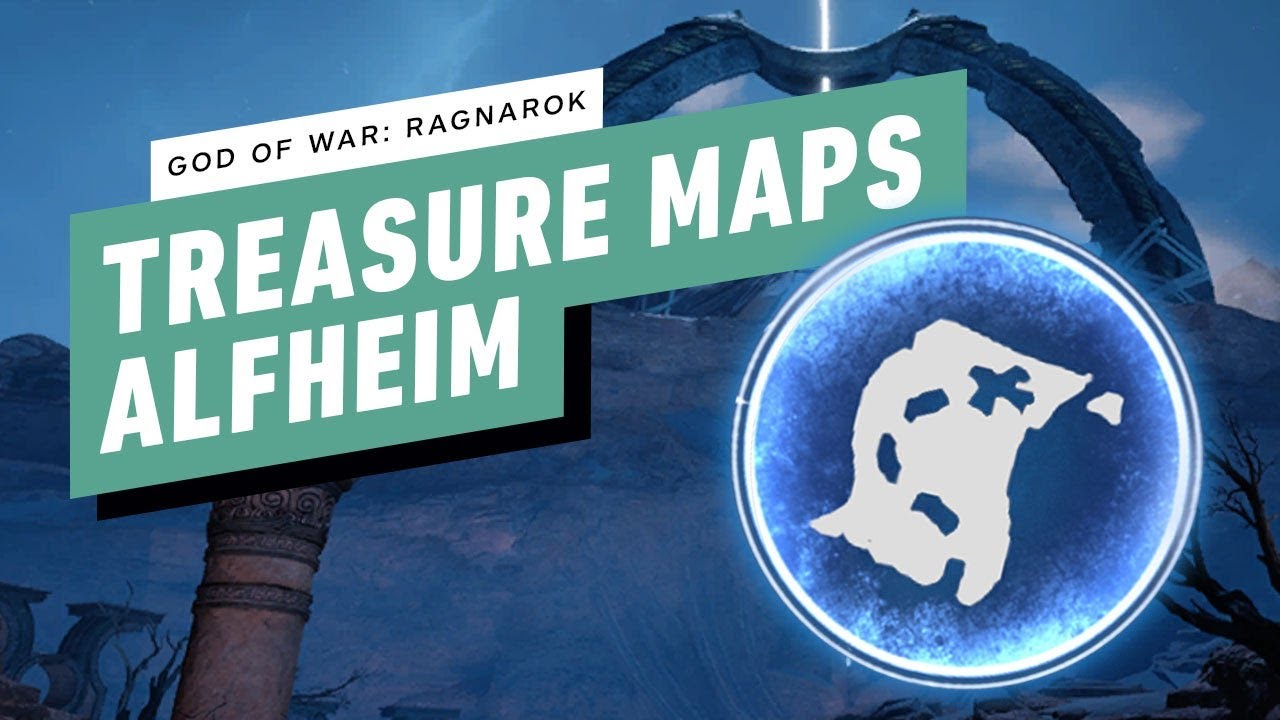 God of War Ragnarok - All Buried Treasure Maps: Alfheim - YouTube