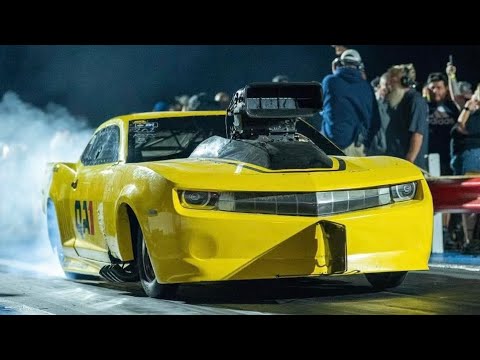 Street Outlaws - Dominator Racing the BumbleBee Camaro at the Speed ...