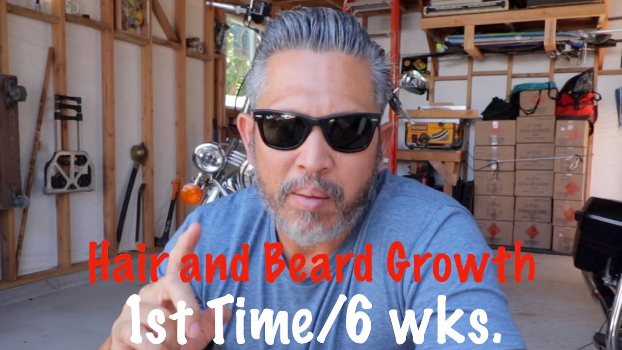 6 Week Update Hair & Beard - YouTube
