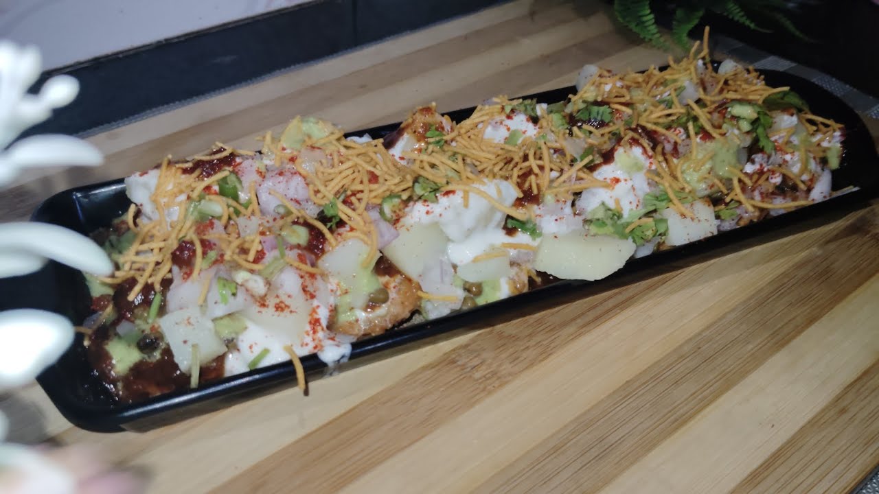 evening craving chatpata papdi chaat bite|best for evening snack ...