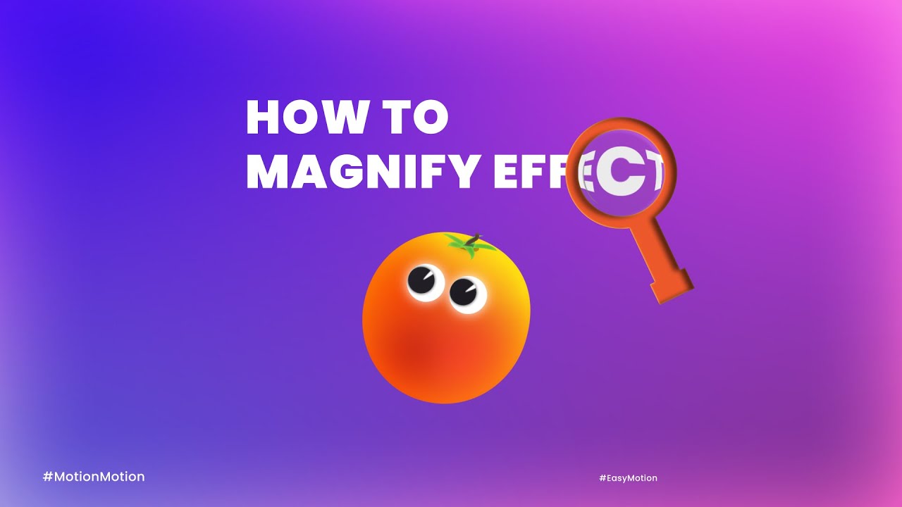 How To Create Magnify Glass Effect In Aftereffects YouTube How To Create Magnify Glass Effect In Aftereffects YouTube