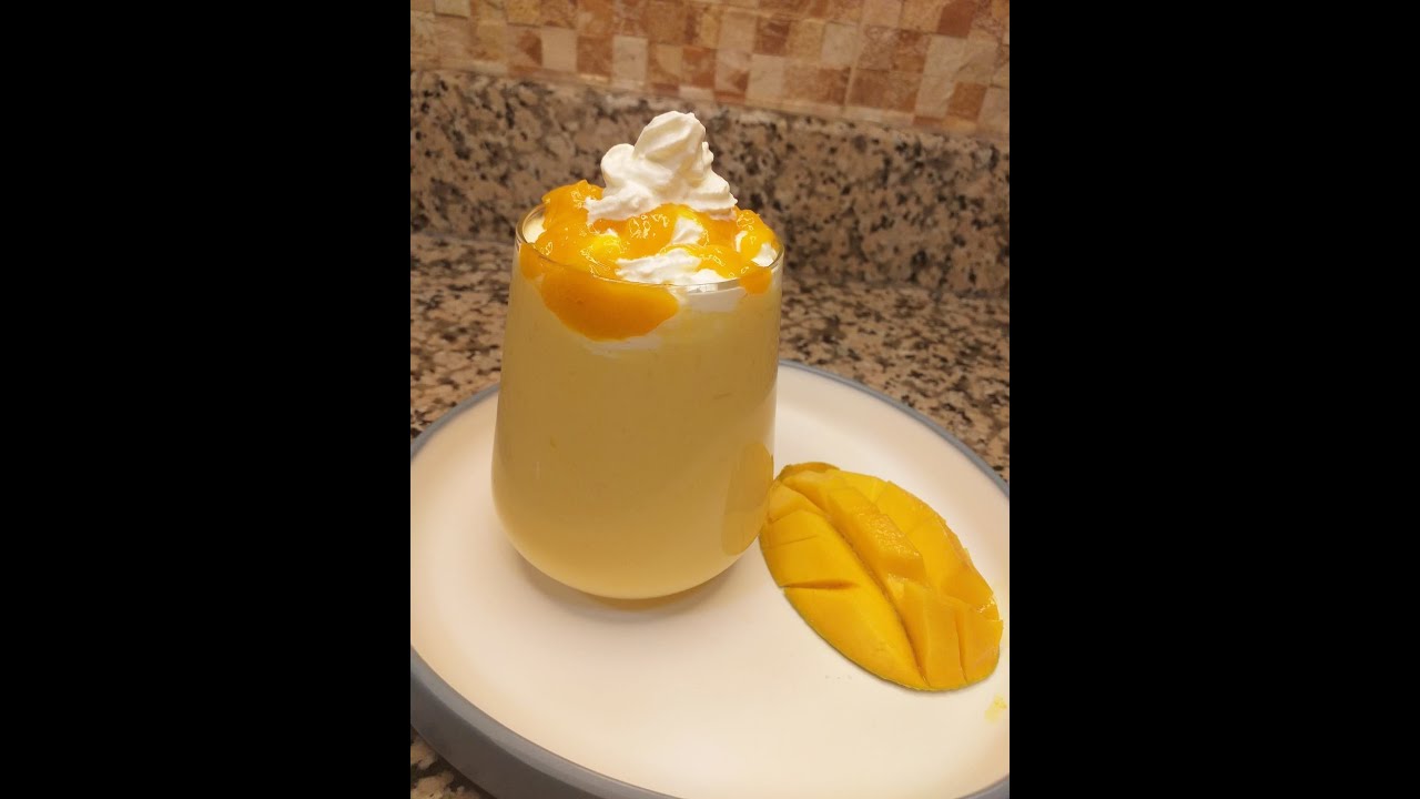 Creamy Mango MilkShake / How to make Creamy & Thick Milkshake - YouTube