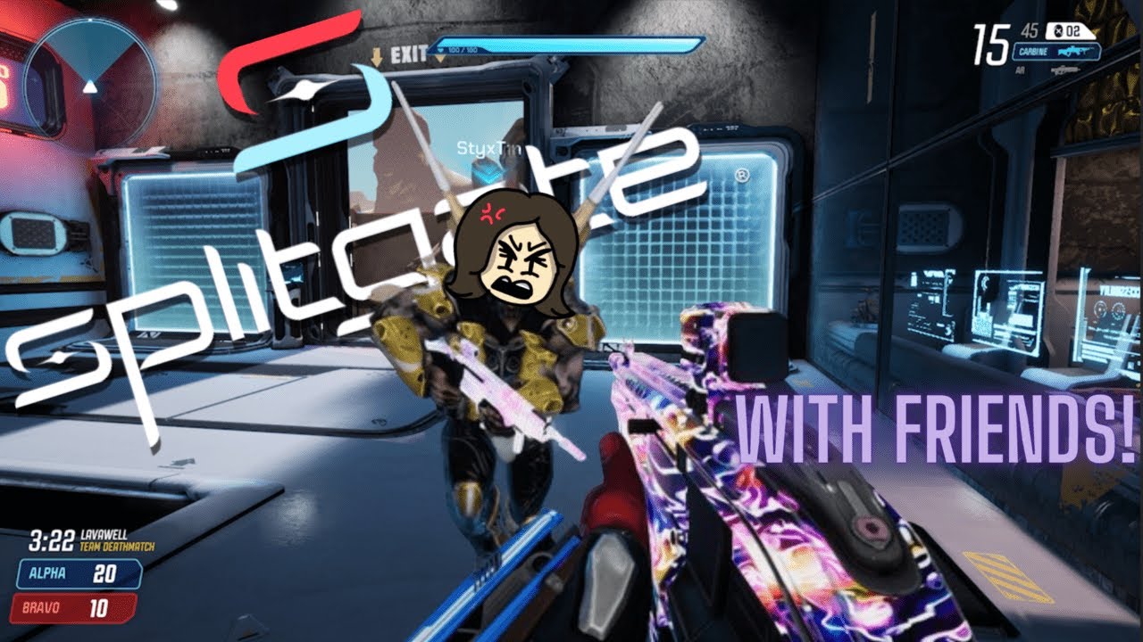 The Most UNDERRATED Game I've Played... (Splitgate w friends) - YouTube