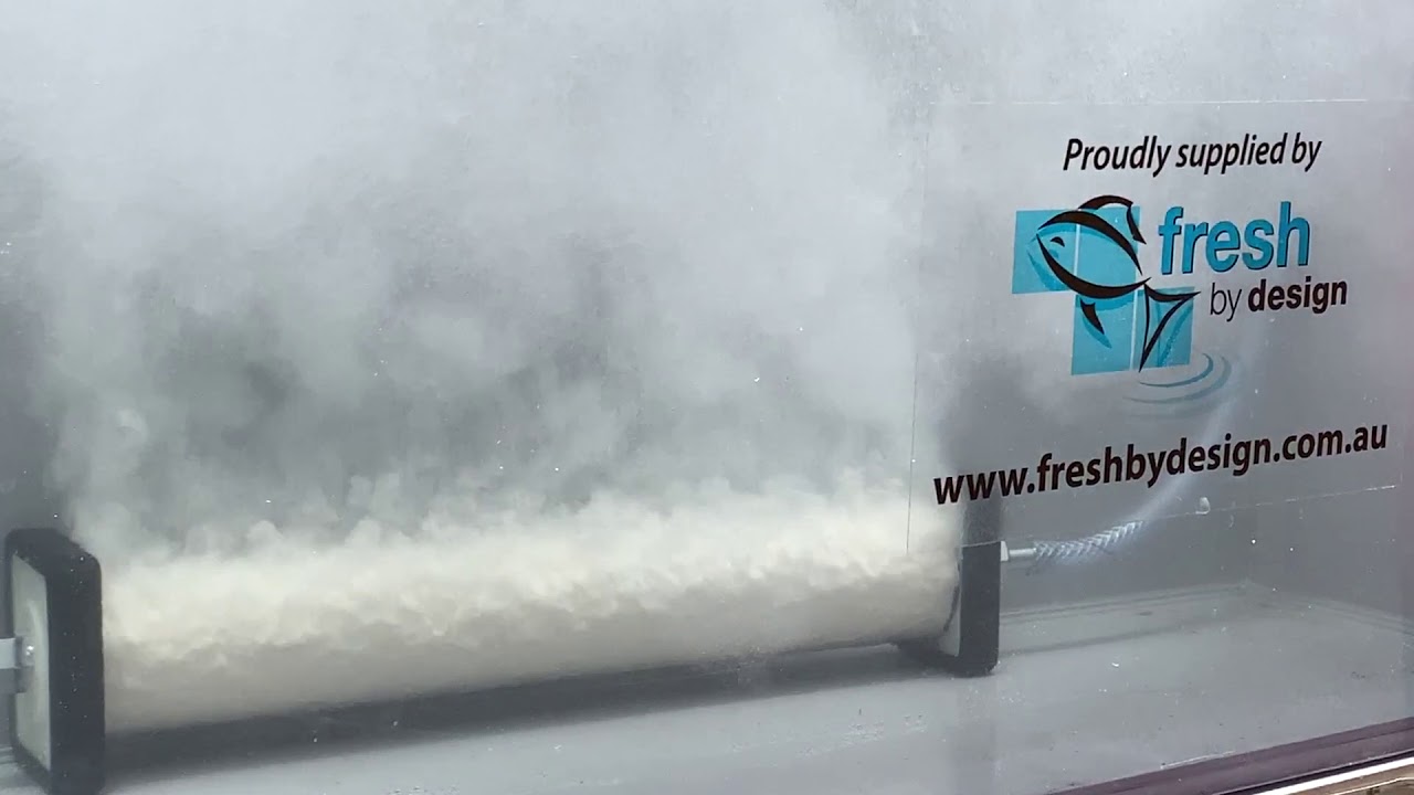 Angel Aqua Cylinder Ceramic Oxygen Diffuser - Saltwater - YouTube