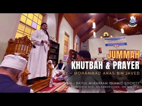 Jummah - Khutbah & Prayer - YouTube