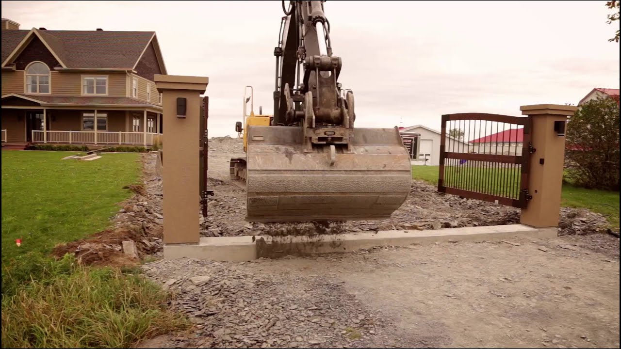 Driveway Gates - MASTERGATEPLUS - Prefabricated U System Fabrication ...