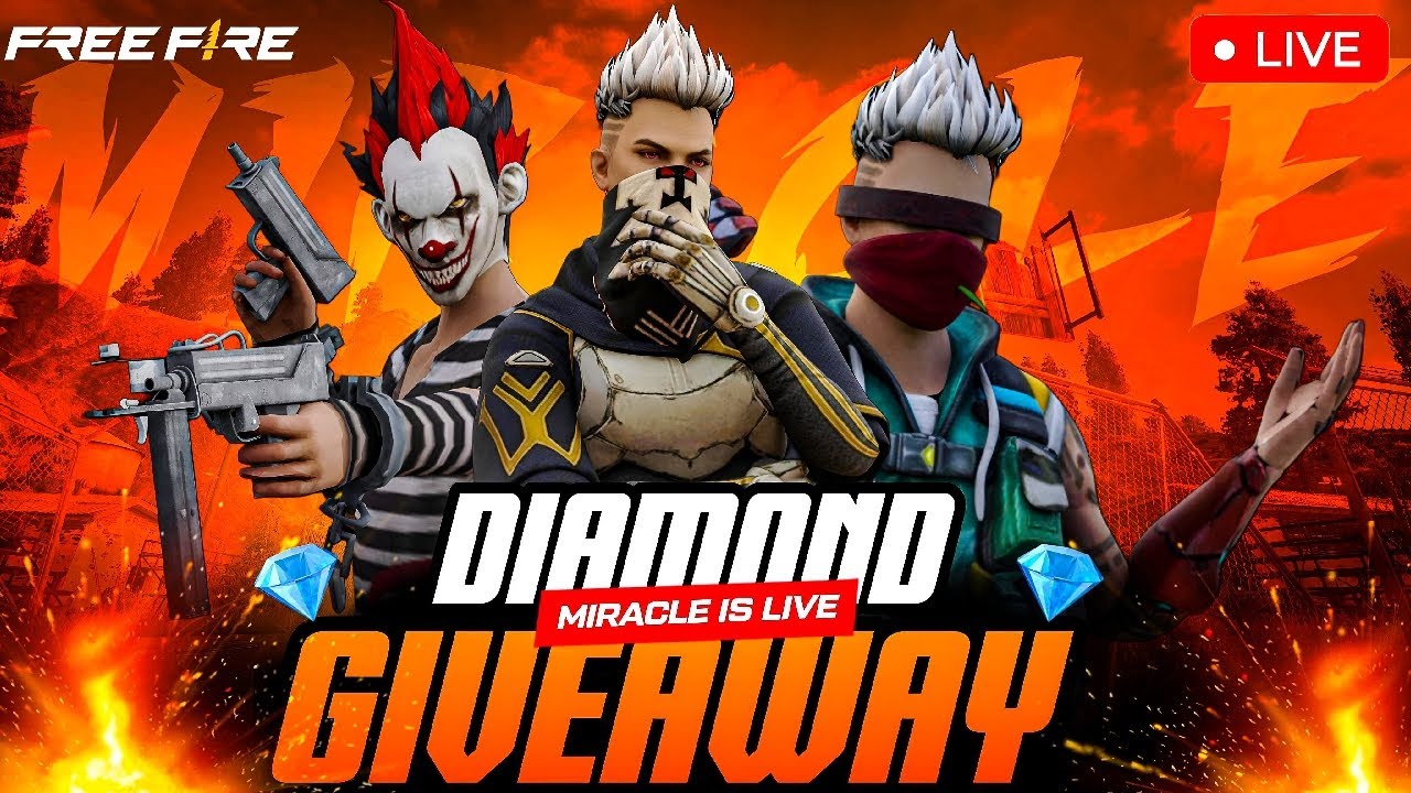 🔴Free Fire [NEPAL] FF Bangladesh Live |BD Server| FF Diamond💎Giveaway ...