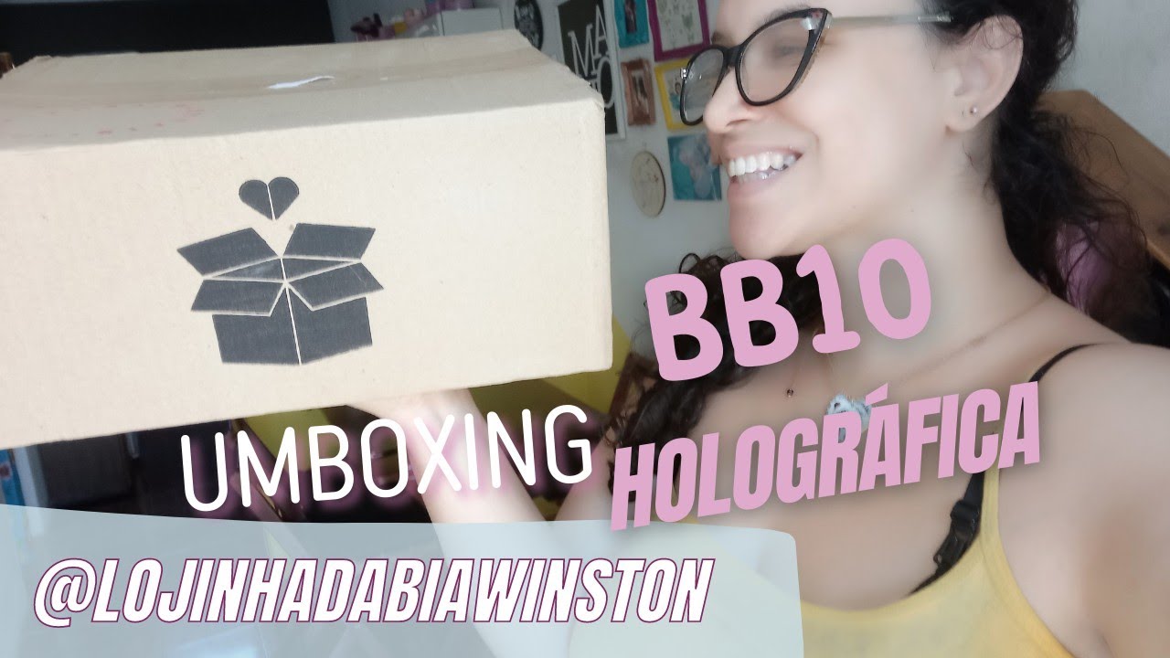 BIA BOX 10 HOLOGRÁFICA + AGREGADOS 💖 - YouTube