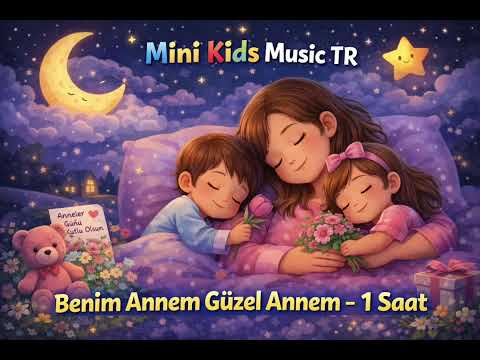 Benim Annem Güzel Annem (1 Saat - 1 Hour) #baby #kids #bebek #çocuk #sleep #sleepsounds #sleepmusic 