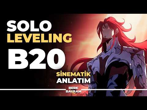SOLO LEVELING 3. SEZON - BÖLÜM 20 |  Yıkım Kralı ANTARES!  [Sinematik Anlatım]