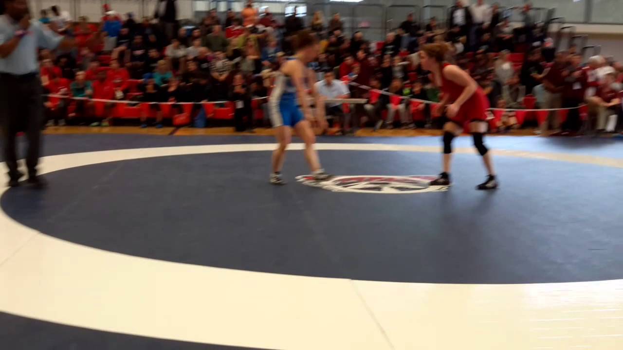 2015 Junior National Championships: 55 kg Jenna Leslie vs. Tianna ...